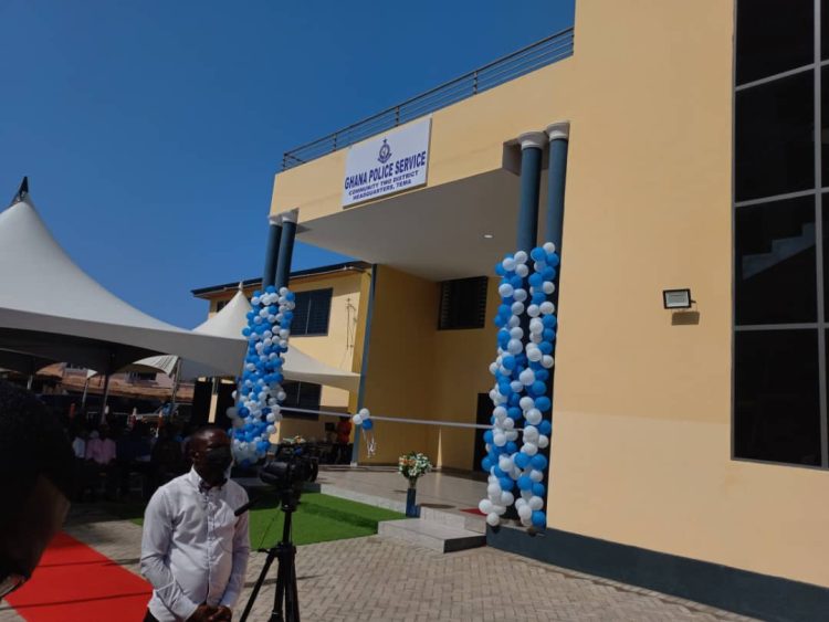 Tema Community 2 District police Get New Headquarters - Plan B 104.5 FM