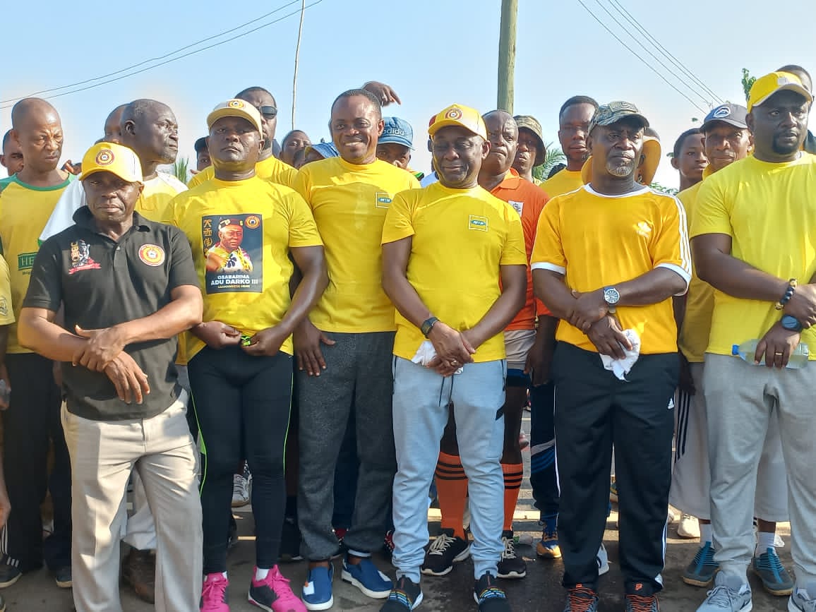 Asamankese: Thousands embark on health walk to mark Obuodwan festival ...